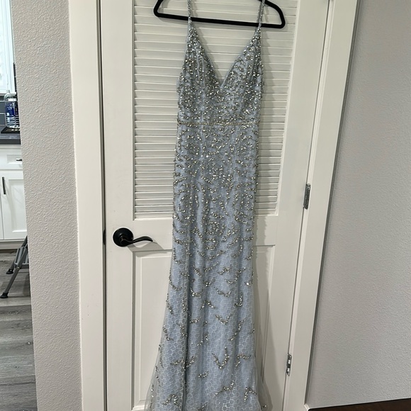 GBG Los Angeles | Dresses | Dillard Powder Blue Prom Dress | Poshmark